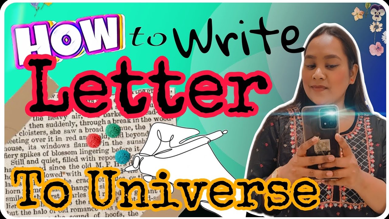 letter to the universe is a powerful tool 🔥 HOW TO WRITE ️ LETTER TO ...
