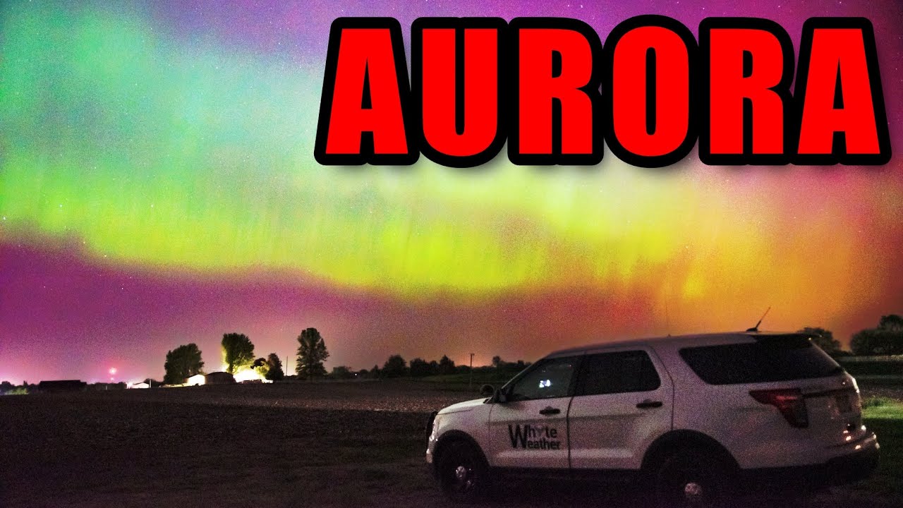 HISTORIC Aurora in Iowa! - May 10th, 2024 - YouTube