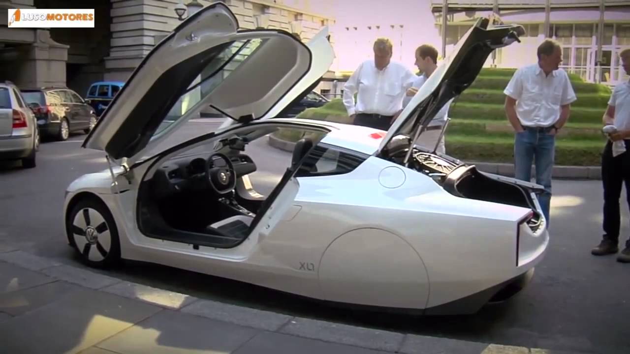 Volkswagen LX1 roda em Londres - YouTube