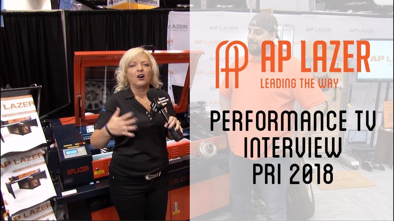 PRI 2018 - Performance TV with AP Lazer's CO2 Laser - YouTube