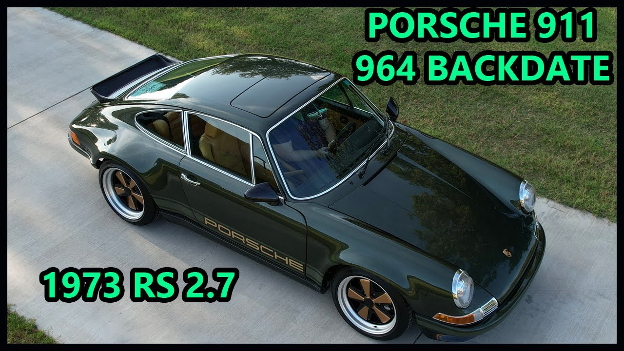 Porsche 911 Backdate (964) 1973 RS 2.7 Walkaround and Engine Sound ...
