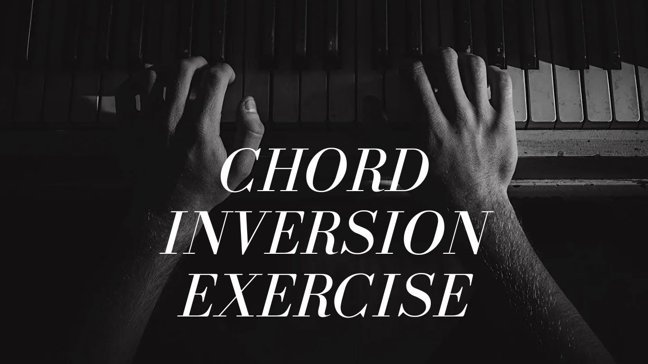 Chord Inversions Exercise - Circle of 5ths (With Metronome) - YouTube