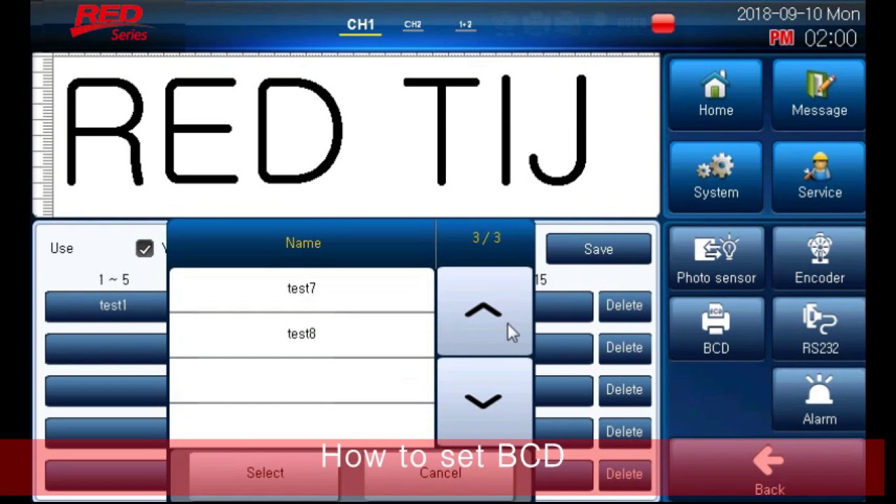 [RED SERIES MARKING]BCD Setting (IN) - YouTube