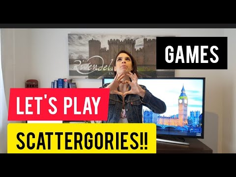 GAMES - SCATTERGORIES (Level B2) - YouTube