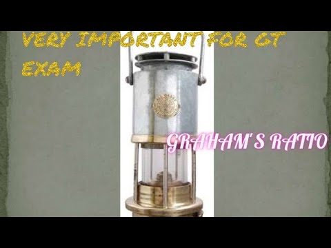 Graham's Ratio Gas testing exam theory and numerical - YouTube