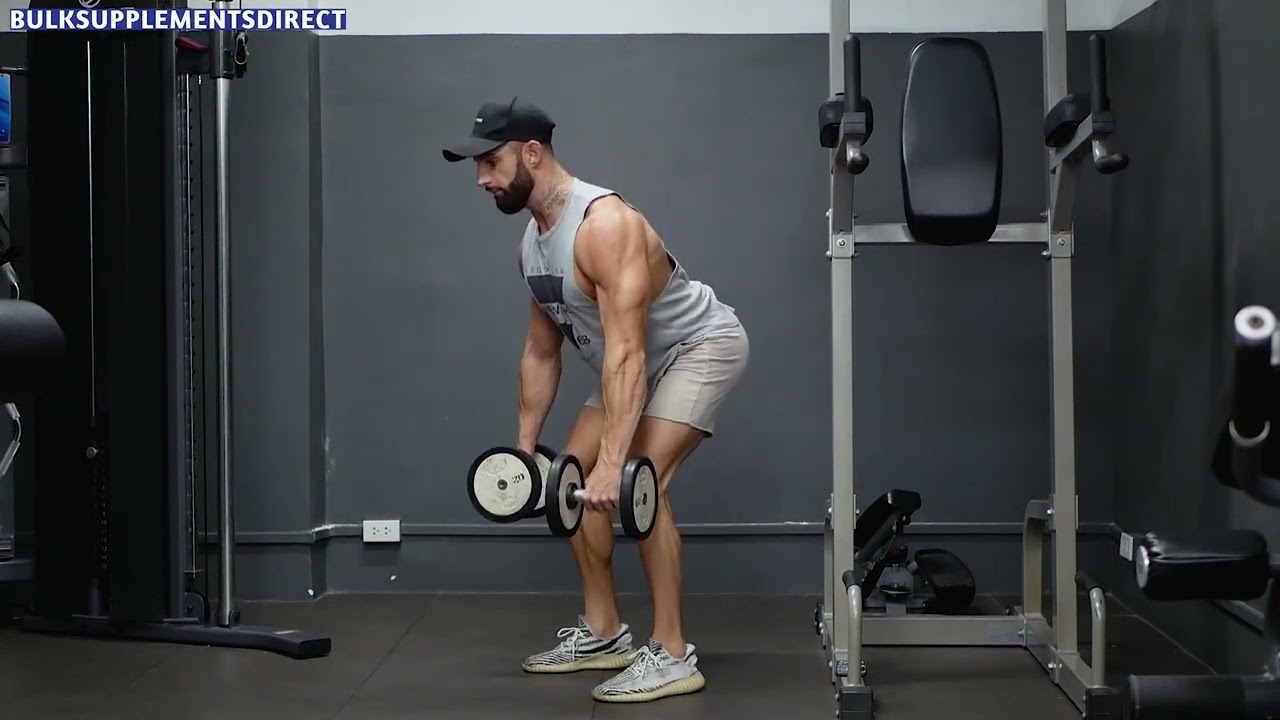 how to do dumbbell Romanian deadlift dumbbell exercises for legs - YouTube