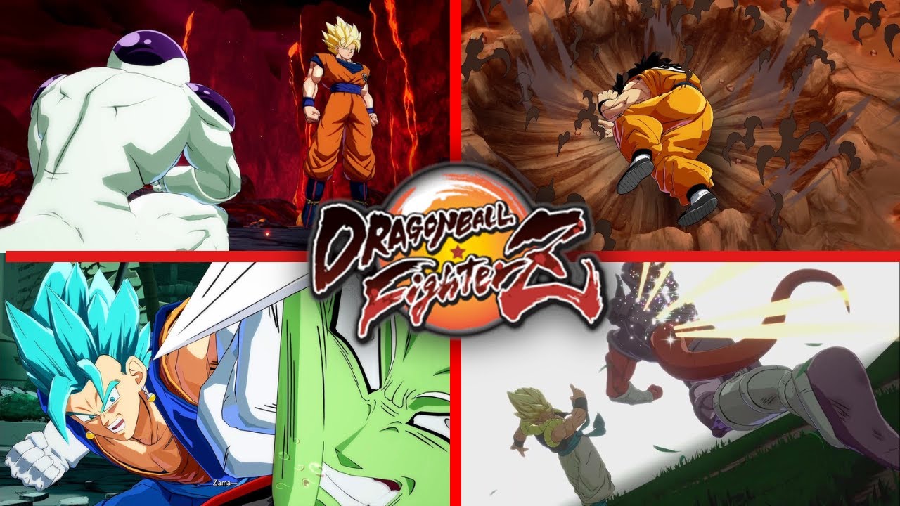 Every Dramatic Finish in Dragon Ball FighterZ in Canonical Order - YouTube