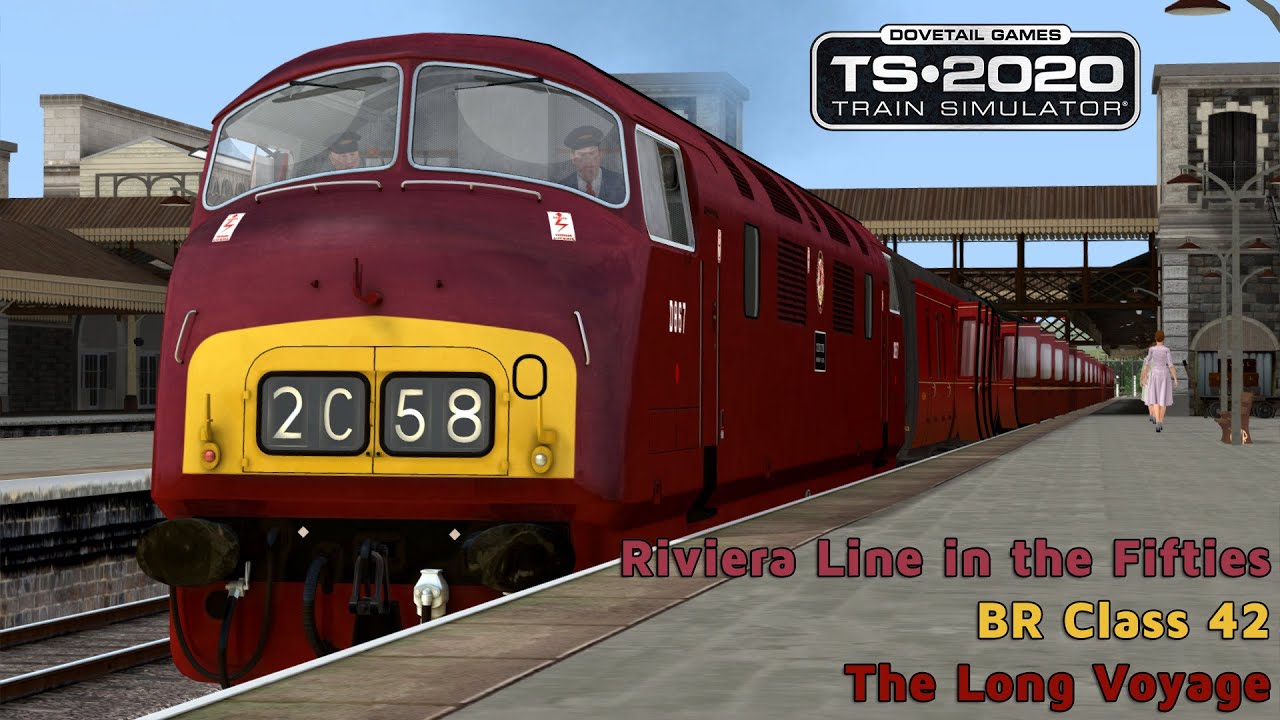 The Long Voyage - Riviera Line in the Fifties - Class 42 - Train ...