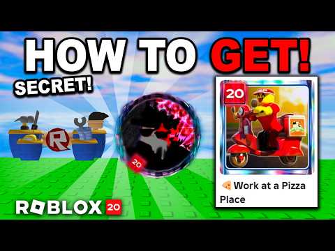 How to get WORK AT A PIZZA PLACE SECRET ITEM!! | The Hunt 20 Roblox