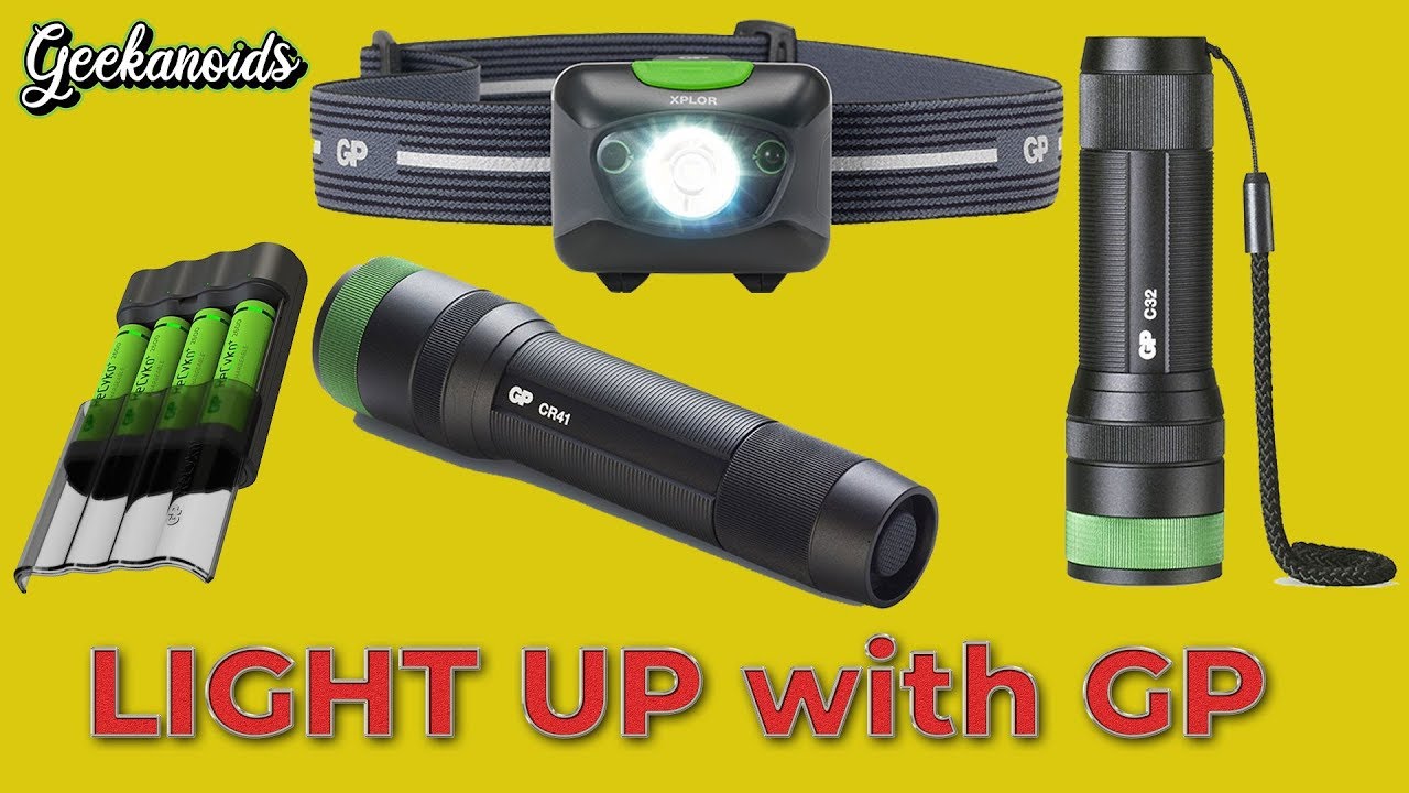 Light up your Life with GP Batteries & Flashlights - YouTube