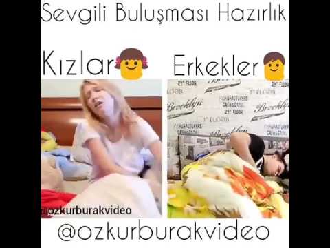 Sevgili buluşmasına hazırlık...