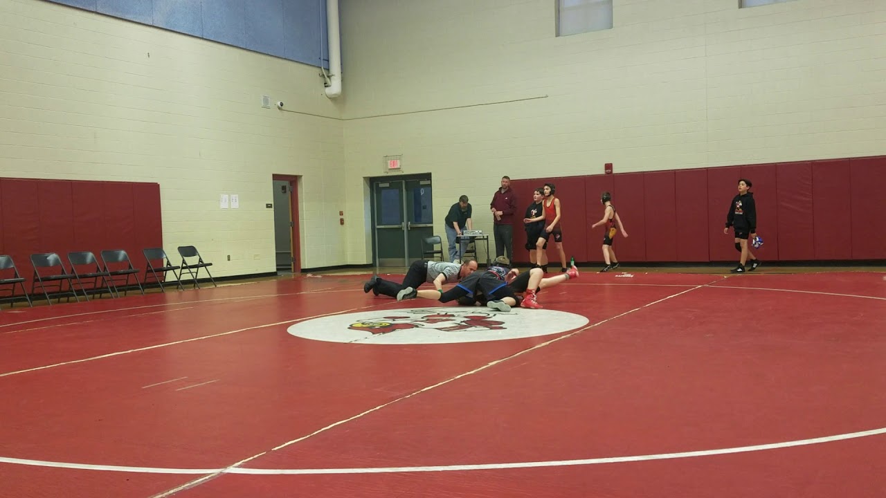 Alexavier Waters wrestling v. Conval kms dual - YouTube