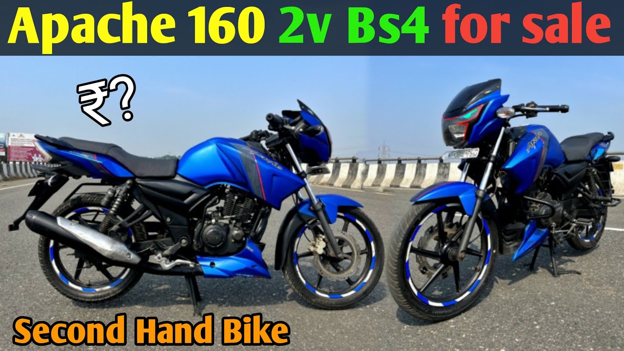 58 हजार में मिलेगा Apache 160 2v | bike for sale | All papers updated ...