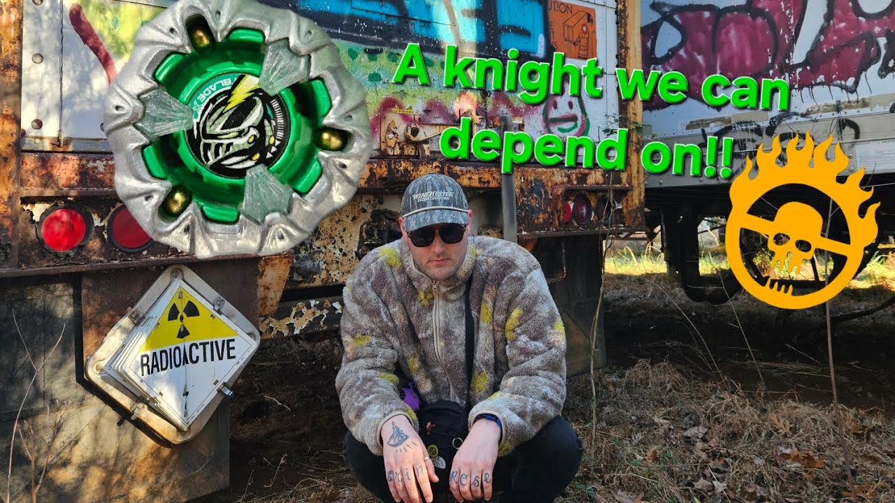 My Knight Mail 9-60 LR in shining armor! #beybladex - YouTube