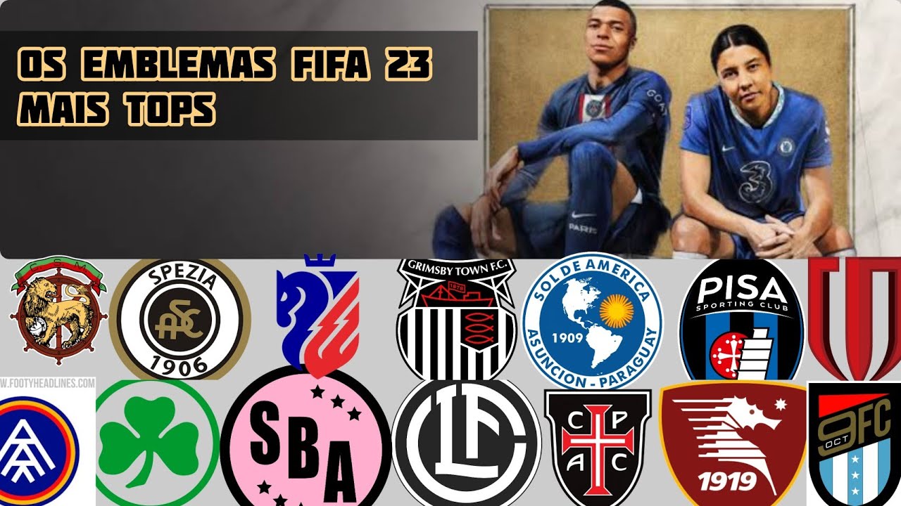 Os Emblemas mais Tops FIFA 23! Ultimate Team! - YouTube