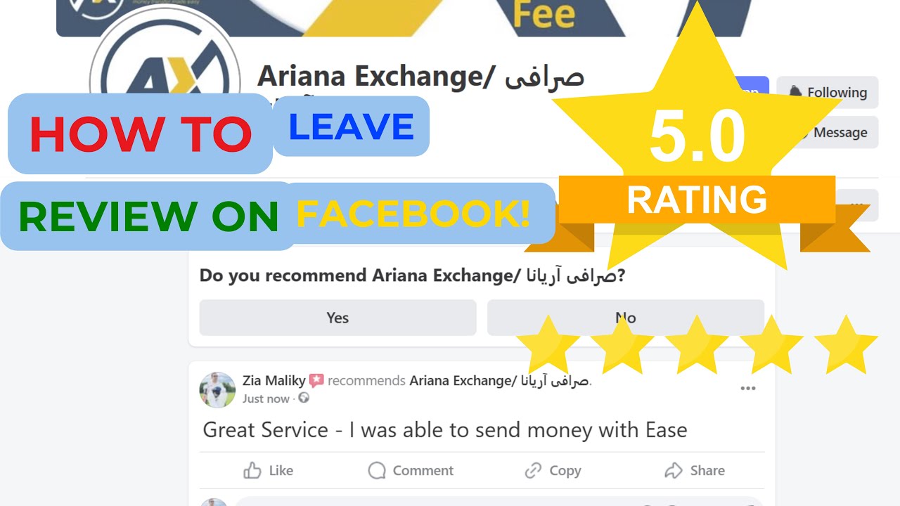 How to Leave a Review on a Facebook Page: Step-by-Step Guide - YouTube