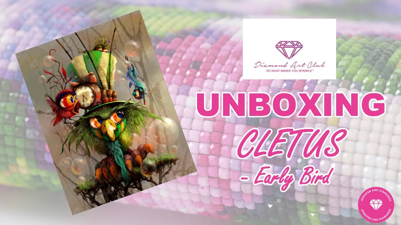 Diamond Art Club Unboxing || Cletus by Richard Lorenz - YouTube