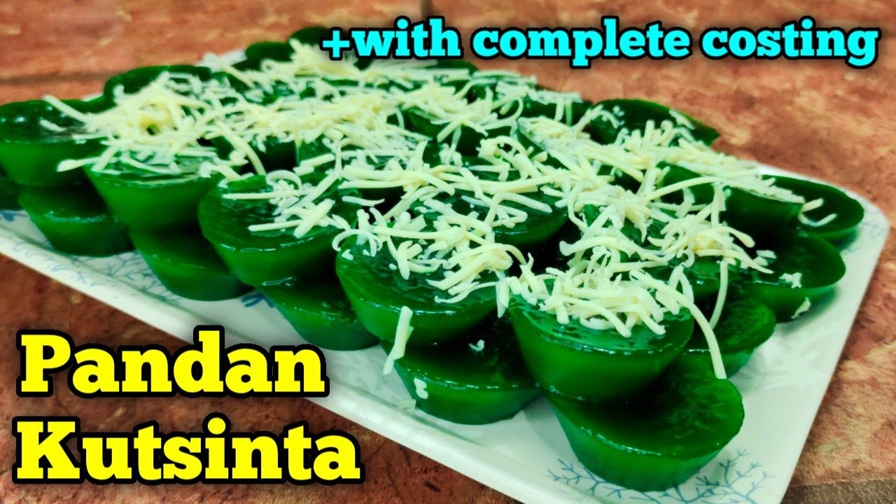 Pandan Kutsinta_with Cooking Tips and Complete Costing - YouTube