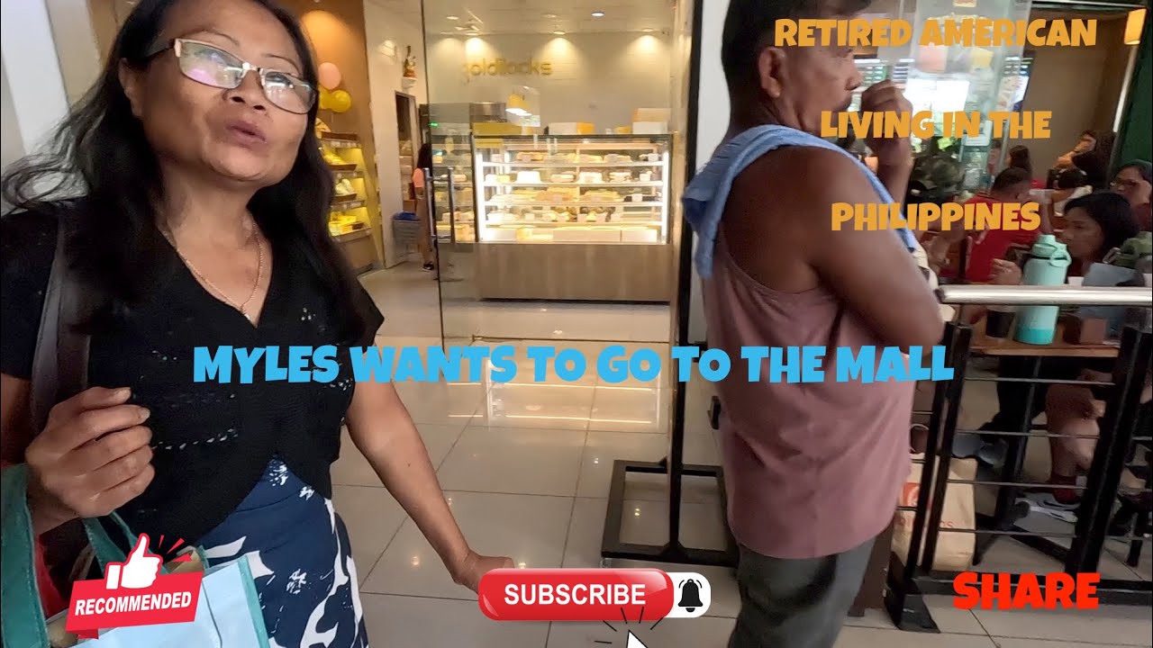 Retired American living in the Philippines - MYLES WANTS TO GO TO THE ...