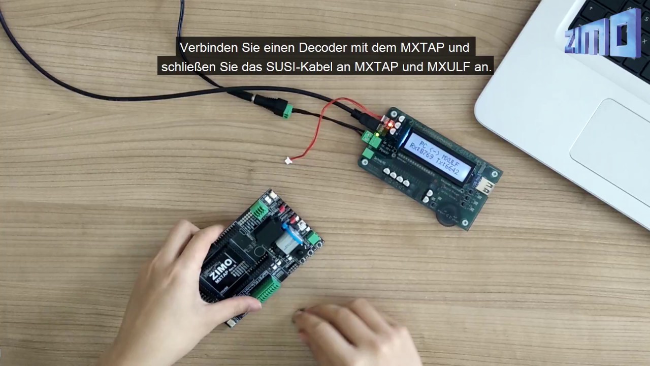 MXULF: Decoder Sound laden über PC und SUSI Teil 3 - YouTube