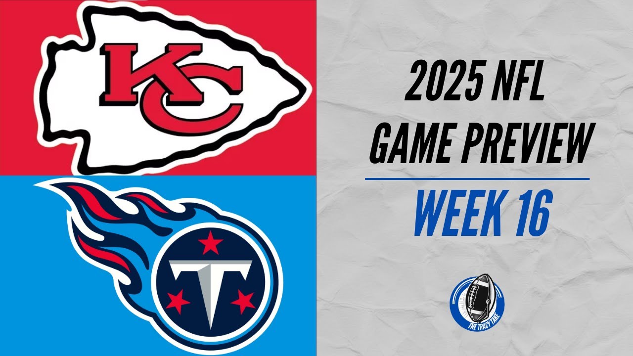 Kansas City Chiefs vs Tennessee Titans | Week 16 NFL Game Preview - YouTube