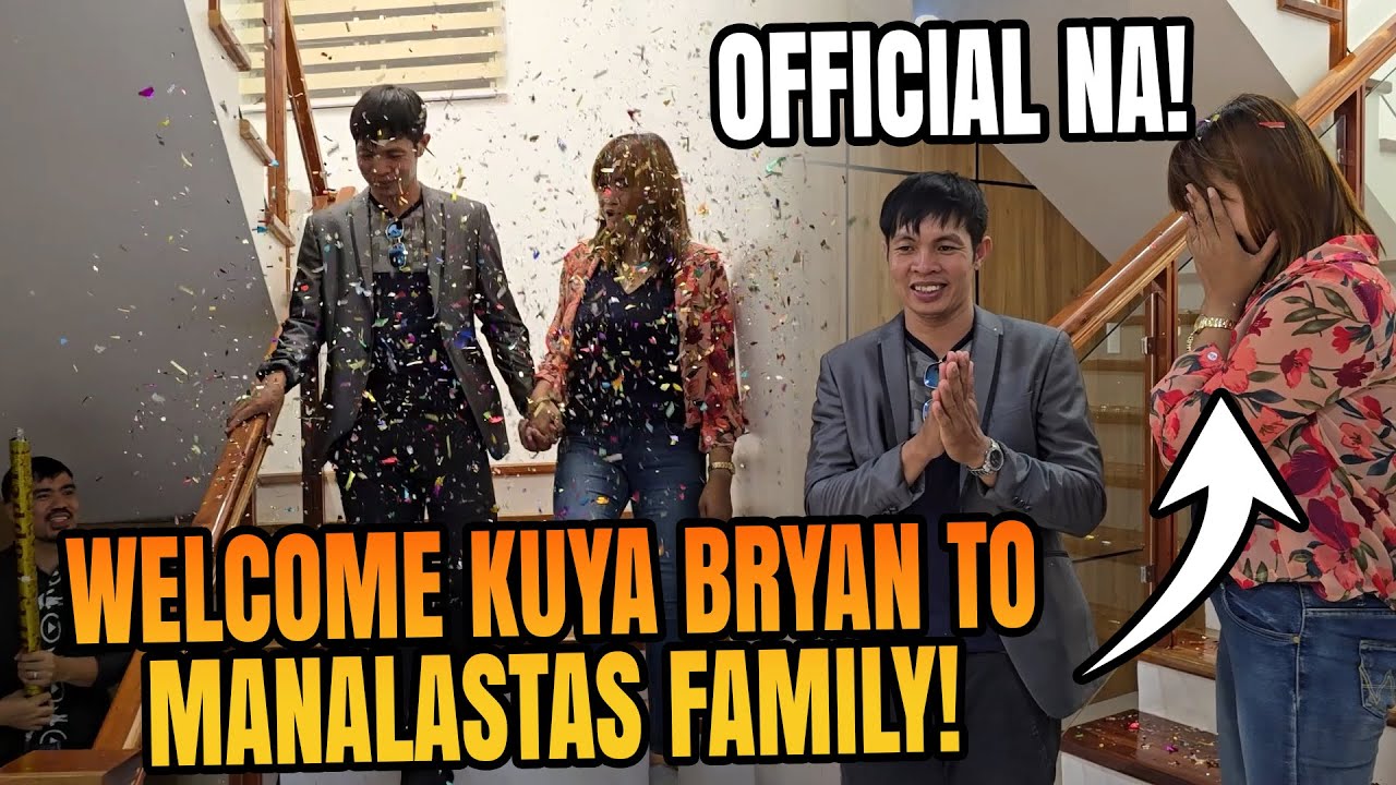 Official Na! Kuya Bryan Welcome To Manalastas Family! - YouTube