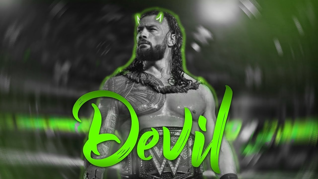 DEVIL EYES - Roman Reigns | EDIT | EFX - Mass Attitude Status 🇧🇷💚 - YouTube