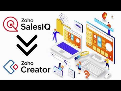 How to Integrate Zoho SalesIQ with Zoho Creator Using Zoho Flow - YouTube