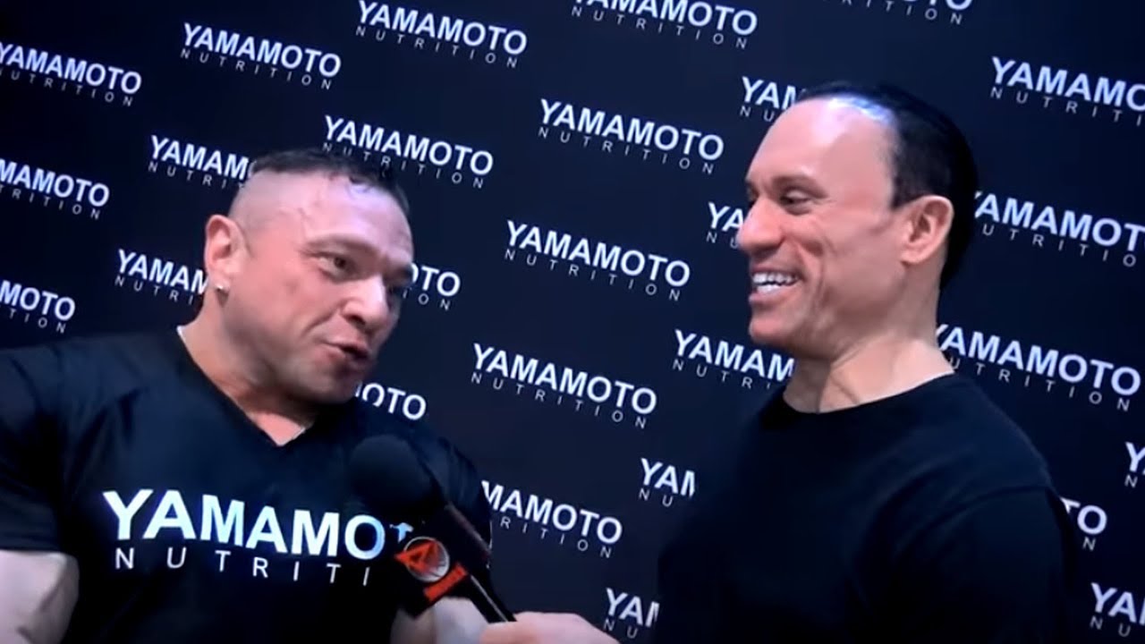 Alessandro Savi Interview at the Yamamoto Olympia Booth! - YouTube