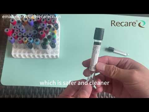 Recare blood collection tube ESR tube esr test tube esr tube anticoagulant intruduction low price