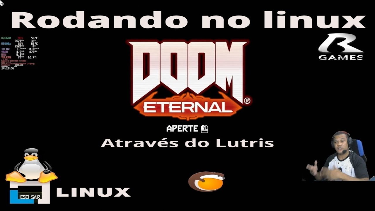 Doom Eternal (Linux). - YouTube