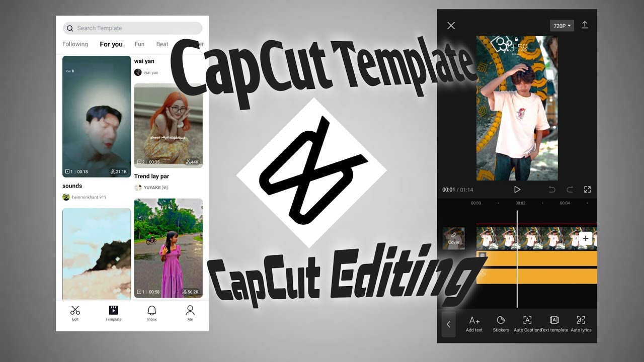 CapCut Template ထဲကလိုဘယ်လိုလုပ်မလဲ - YouTube
