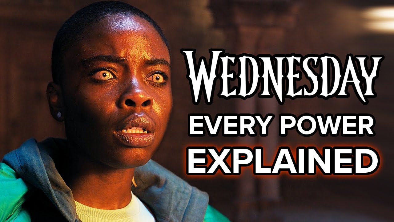 WEDNESDAY Season 1 EVERY Power Explained - YouTube
