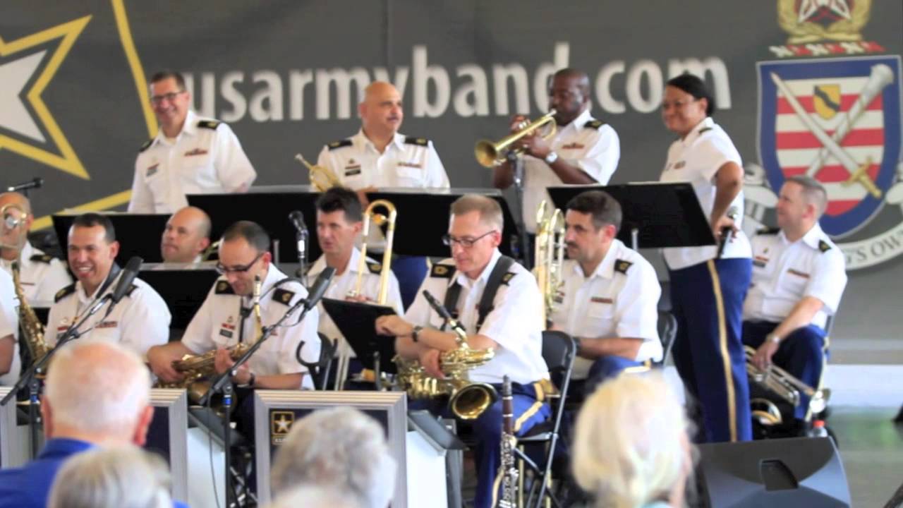 The U.S. Army Blues with Christal Rheams in Manassas, Virginia - August ...