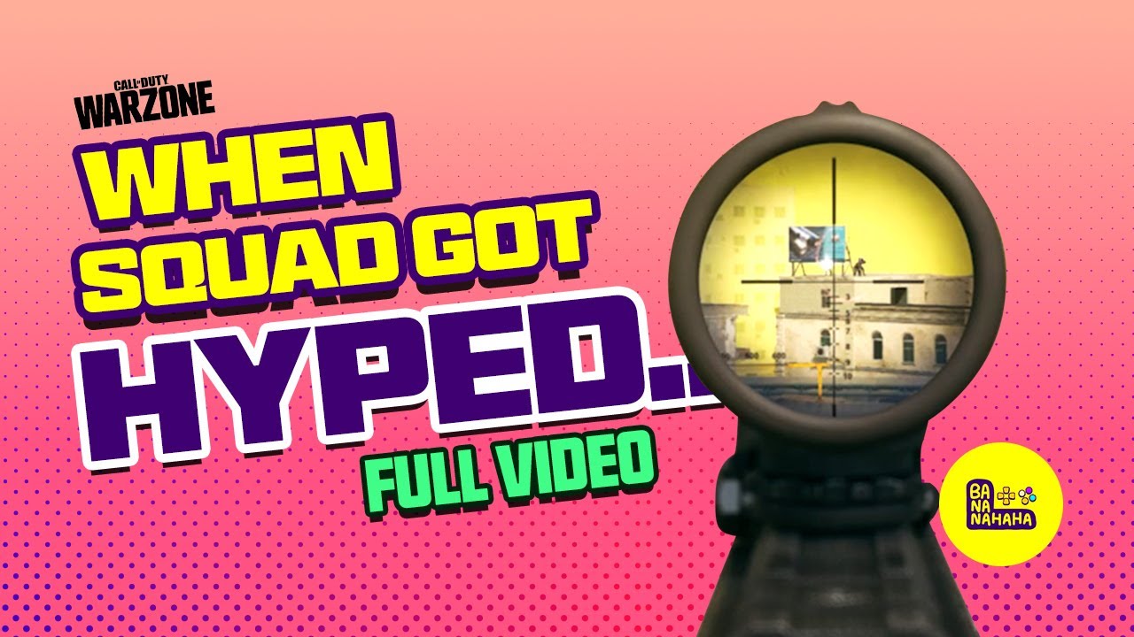When Squad Got Hyped | Call of Duty: Warzone - YouTube