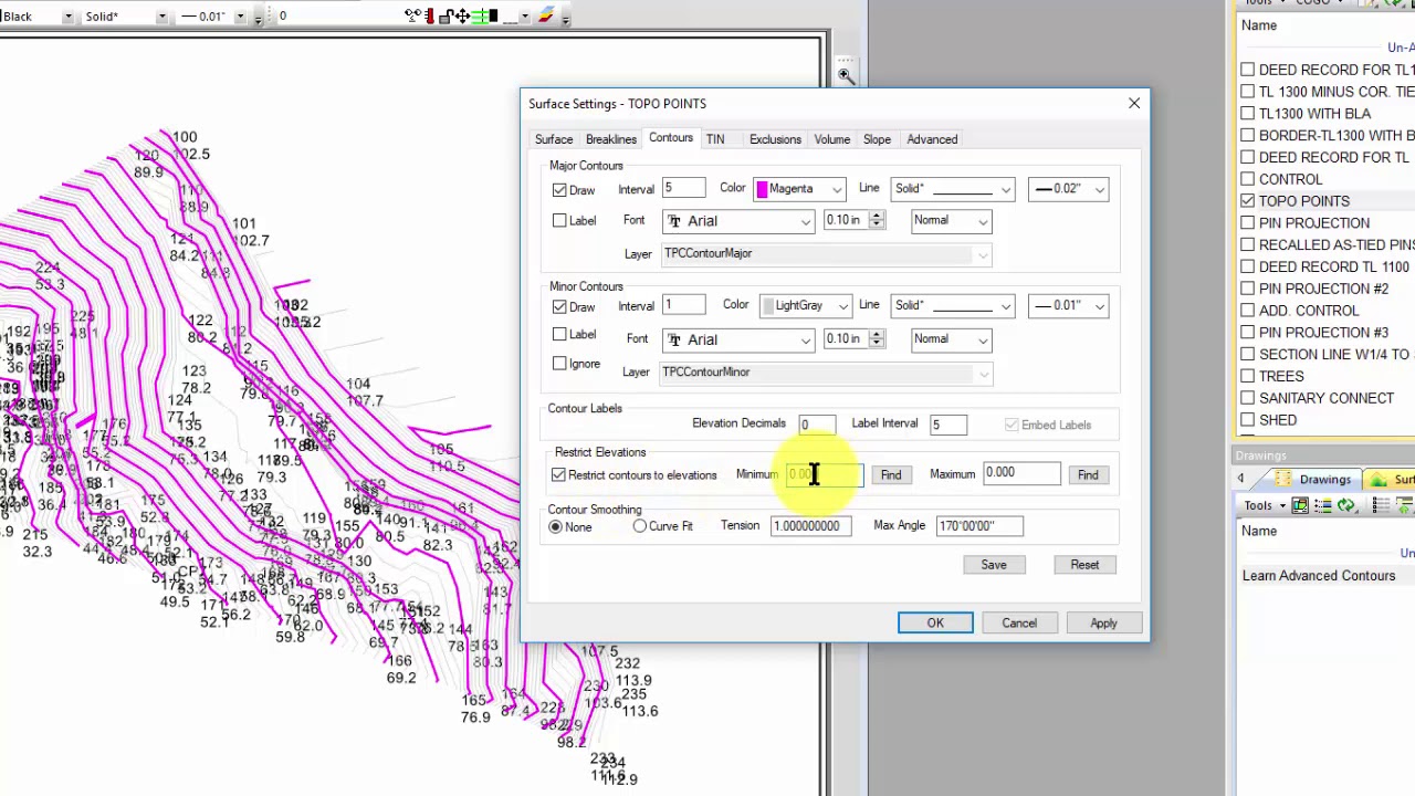 Restricting Contour Elevations YouTube restricting-contour-elevations-youtube