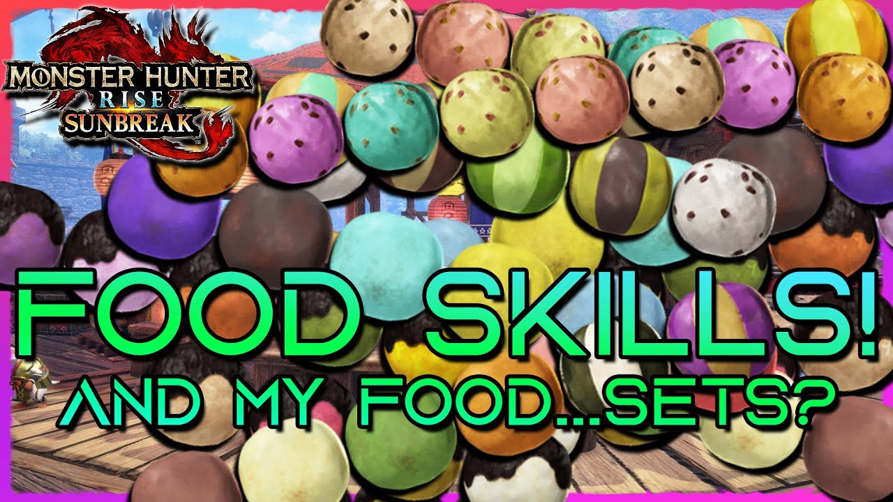 [MHR:S] Food Skills For Gunners! | What Do Dango Do? - YouTube