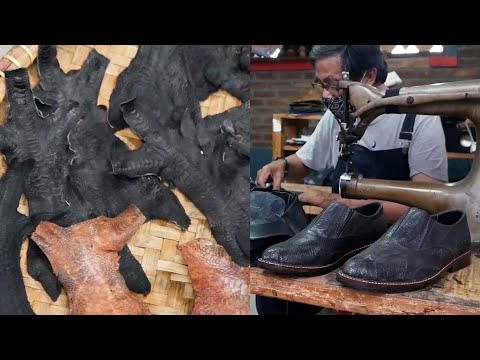 These Kicks Are Made From Chicken Feet Skin