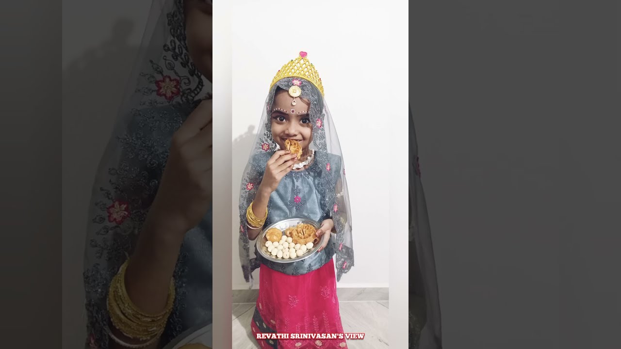 RADHAI MAKEUP || RADHAI FANCY DRESS || FESTIVAL MAKEUP FOR KIDS ...