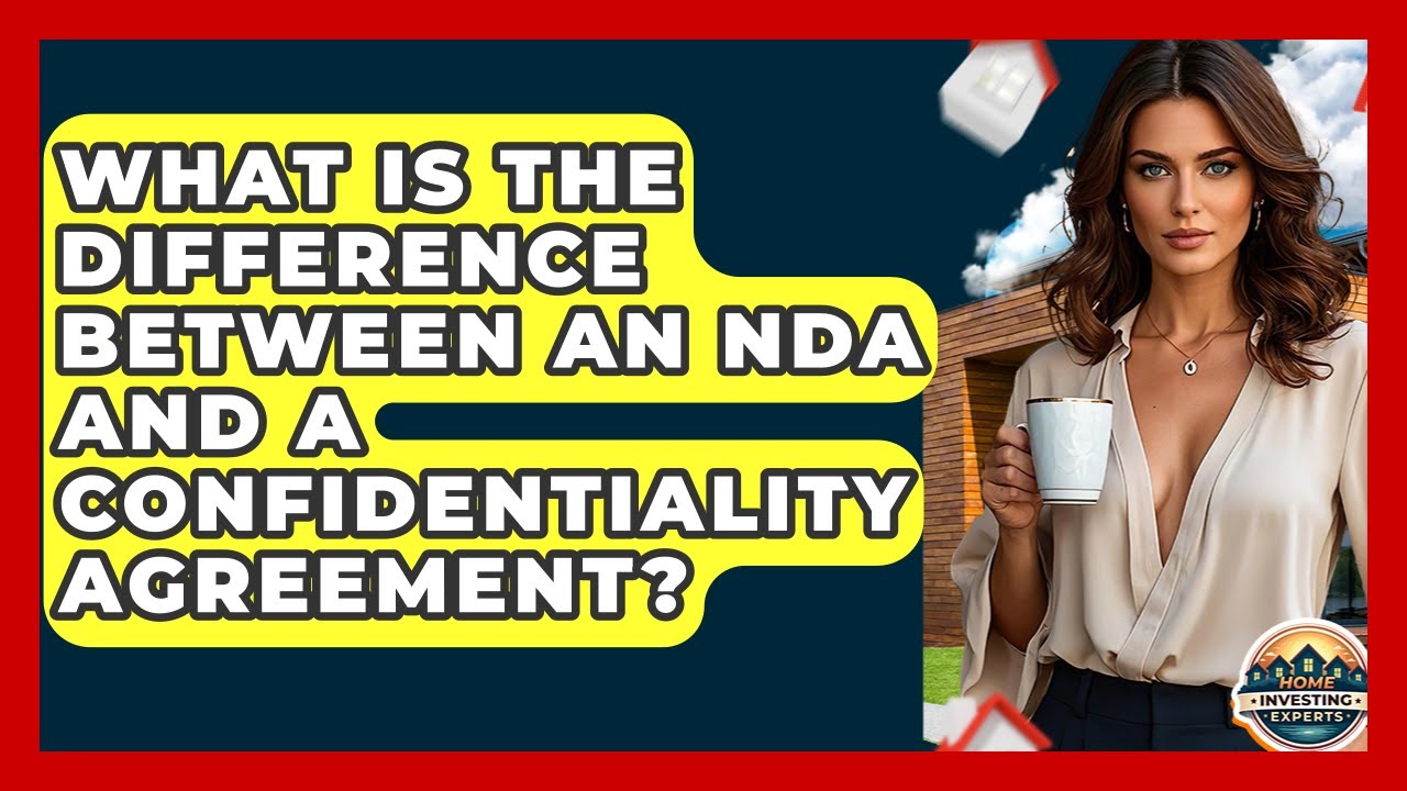 What Is The Difference Between An NDA And A Confidentiality Agreement ...