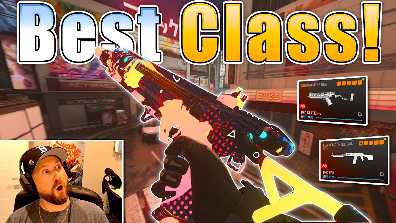 Using My FAVORITE CLASS in CoD! | Static-HV & RPK | CoD MW3 MP - YouTube