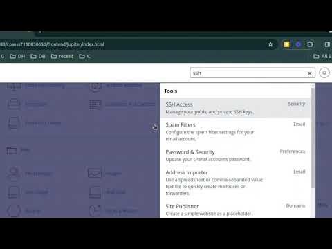 CPanel SSH Key Generate without a Passphrase and private Github repository clone to CPanel - YouTube