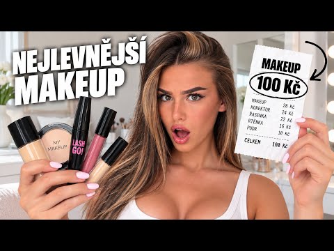 Zkouším Nejlevnější Makeup..