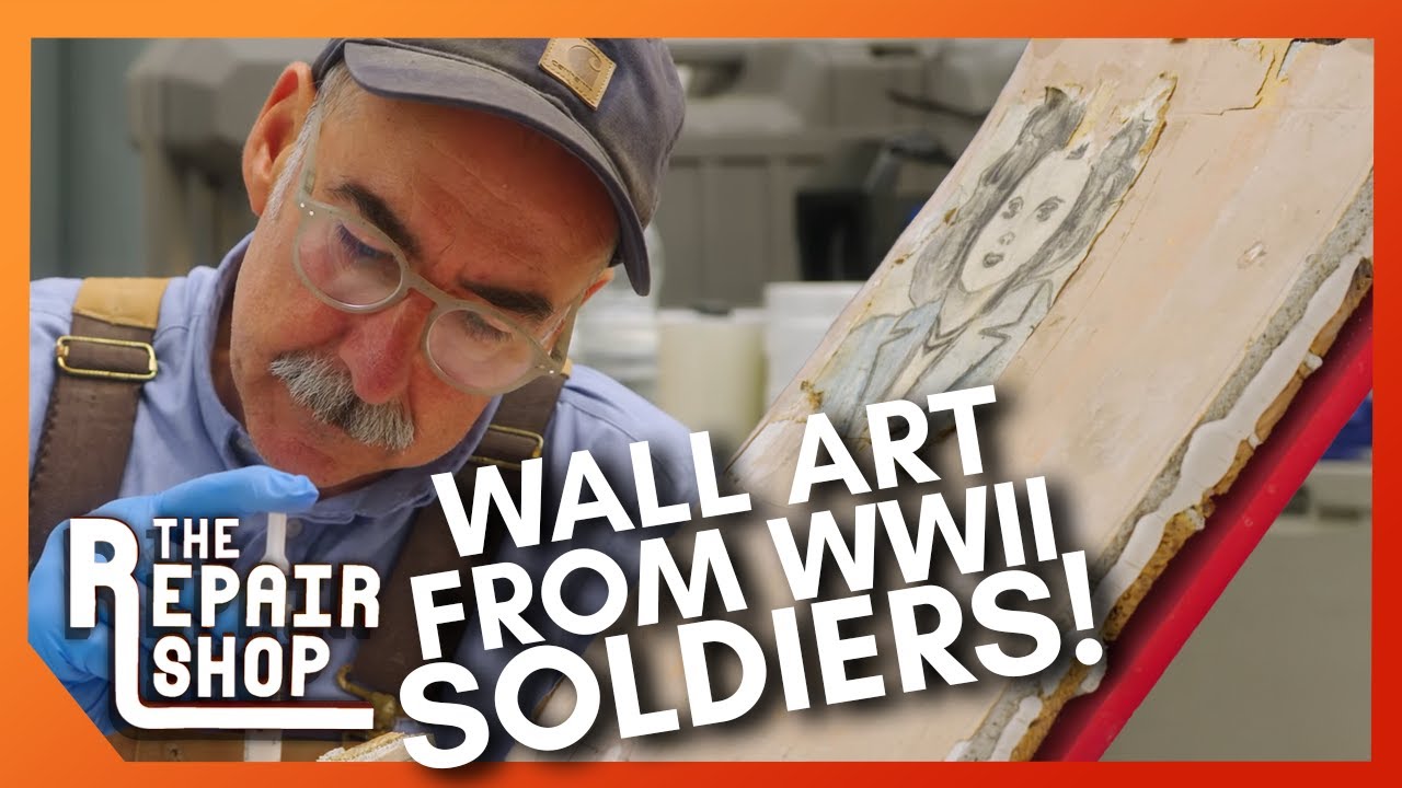 Saving Wall Art Made By World War II Soldiers | The Repair Shop On The ...