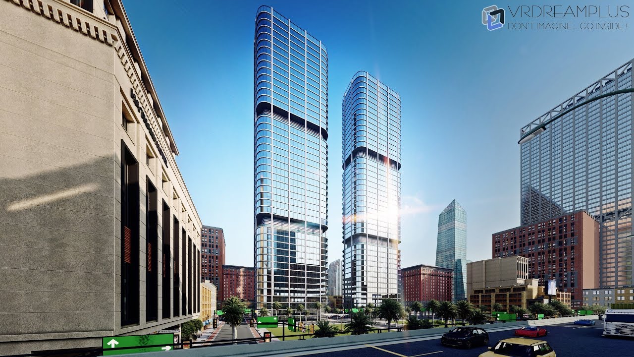 Lumion 9 - High-Rise Buildings - YouTube