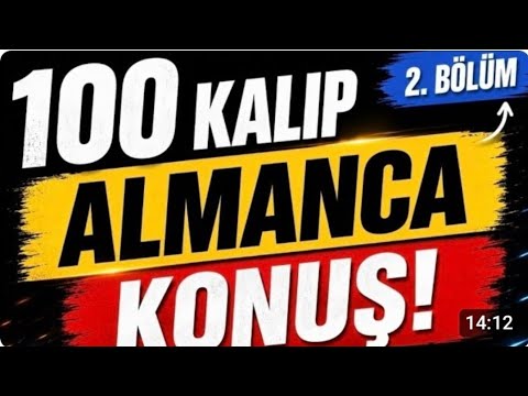 🏆Almanya’da Her Gün Kullanılan 100 Almanca Cümle (4.Bölüm) #almancaöğreniyorum #almanca