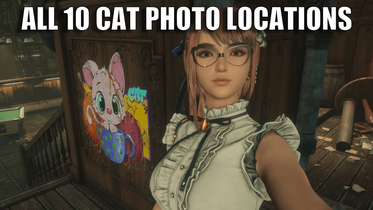 Stellar Blade Cat Photo Exhibition Guide (All hidden cat photo ...