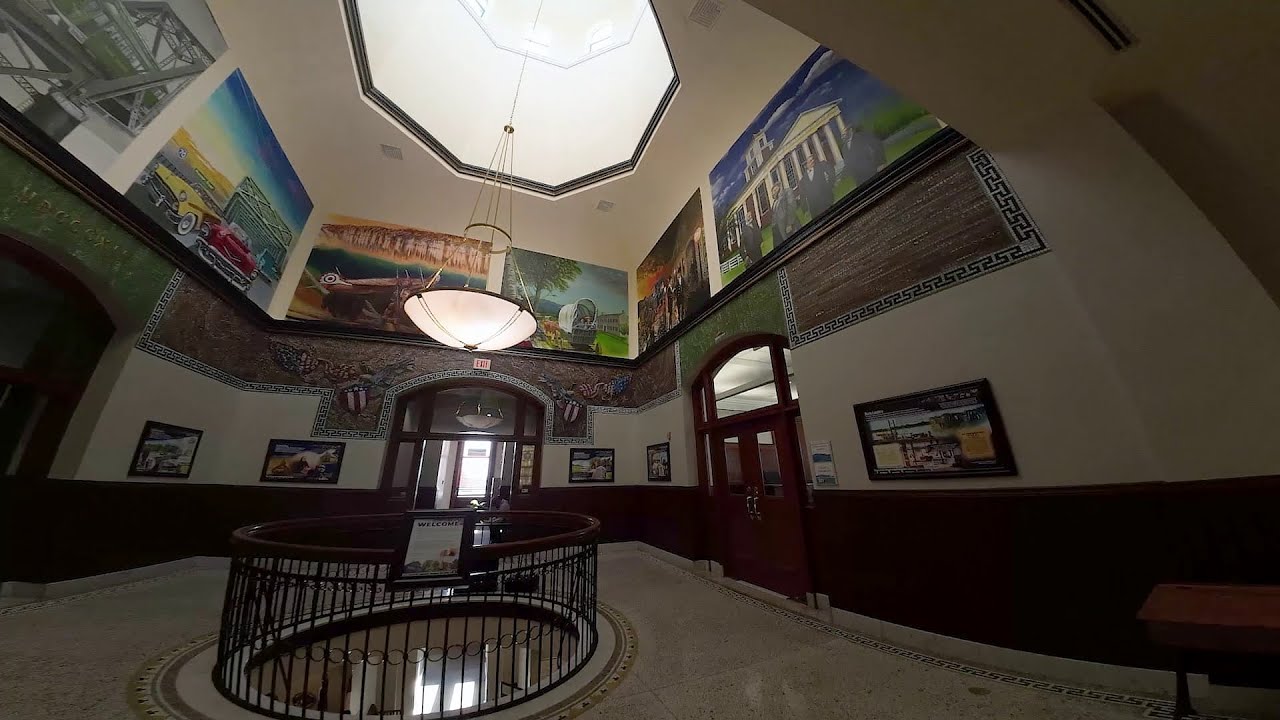Historic Courthouse Mural - YouTube