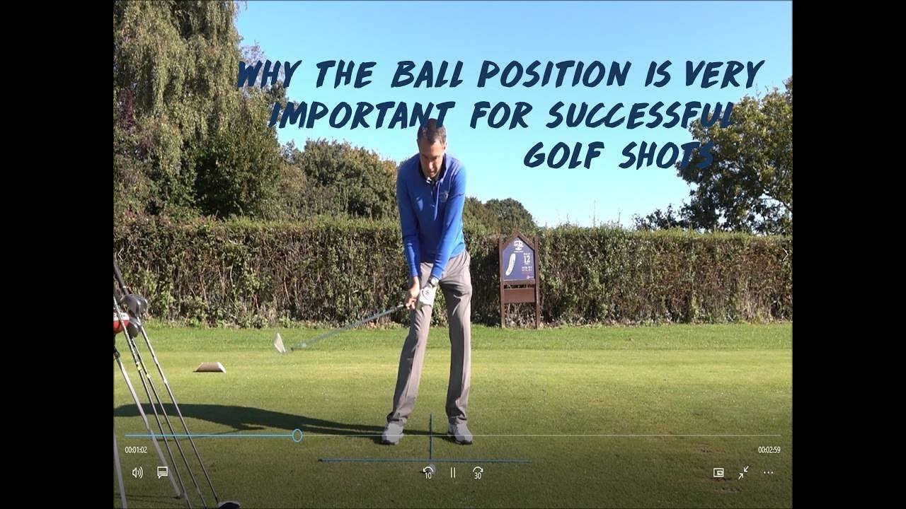 Build a Better Set Up - The Perfect Ball Position - YouTube
