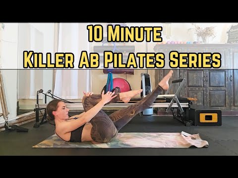10-Minute Killer Ab Workout | Mat Pilates (No Props) - YouTube